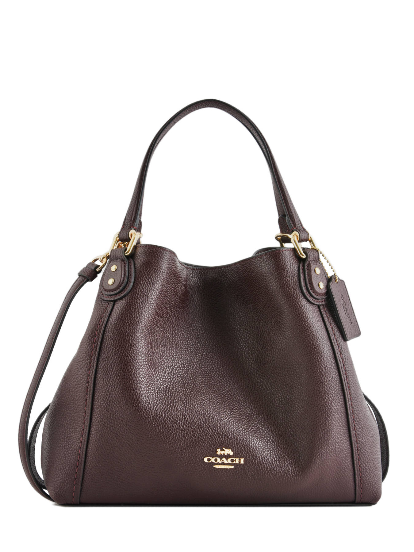 Sac porté main Coach 57124 oxblood - livraison gratuite