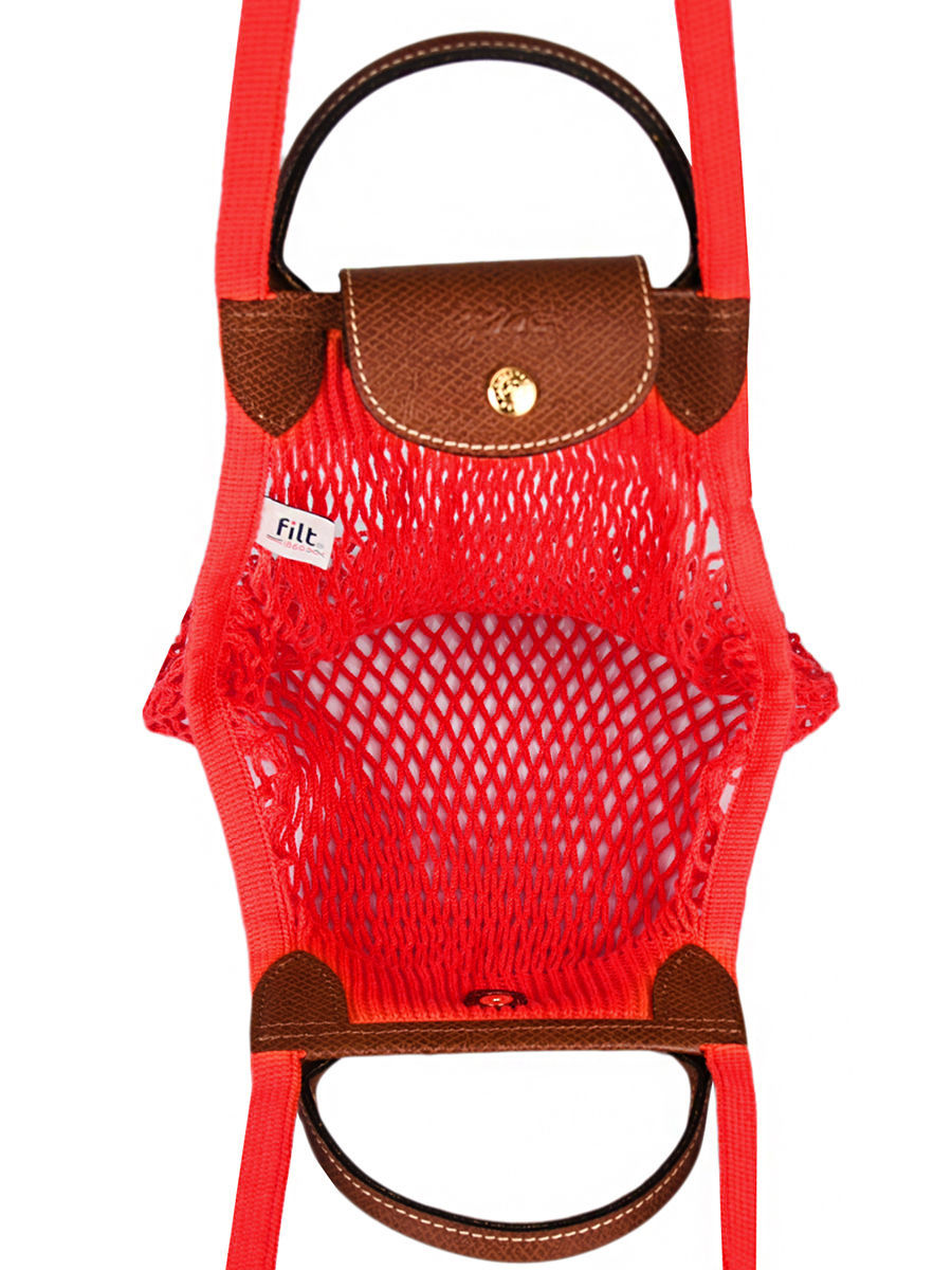 Sacs porté main Longchamp 10121HVH rouge en vente au meilleur prix
