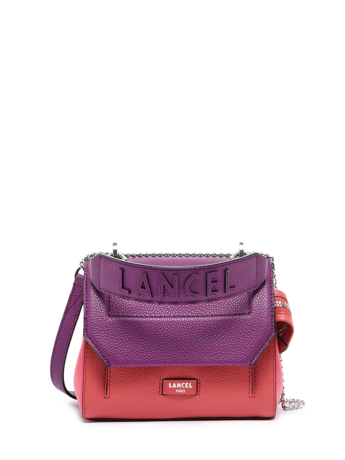 Sac bandoulière Lancel NINON S mco cardinal en vente au meilleur prix
