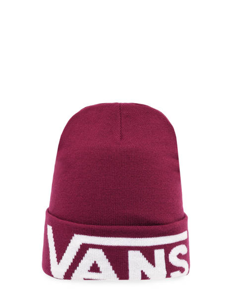 Bonnet Vans MN DROP V TALL CUFF fatal floral purple en vente au ...