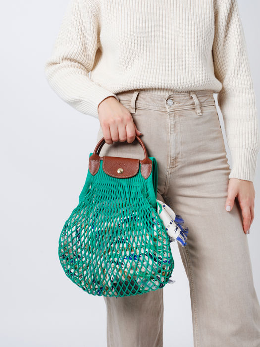 Sac porté épaule Longchamp 10121HVH vert en vente au meilleur prix